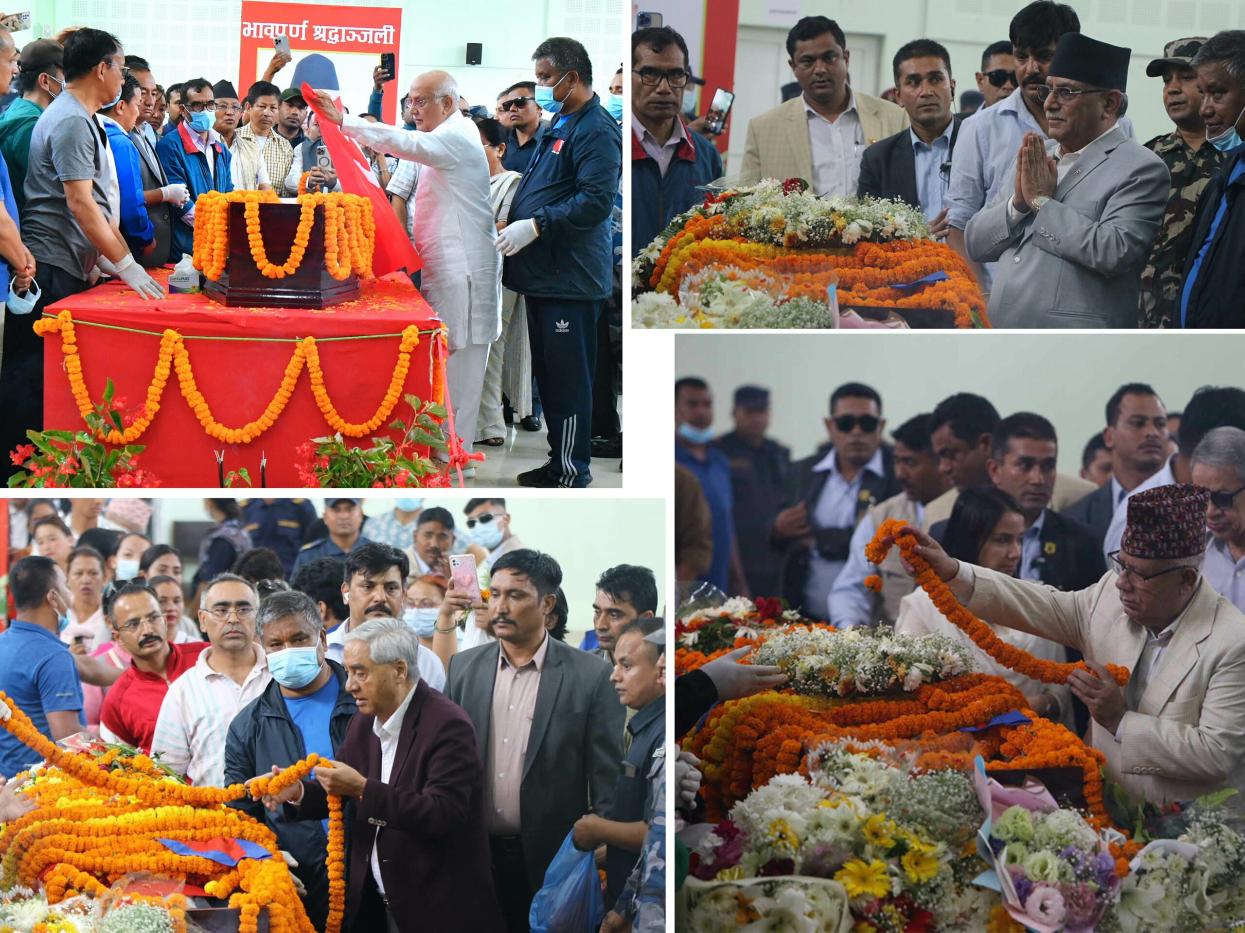 नेम्वाङलाई श्रद्धाञ्जली दिन शीर्ष नेताहरू च्यासलमा (फोटोफिचर) « Yo Bela